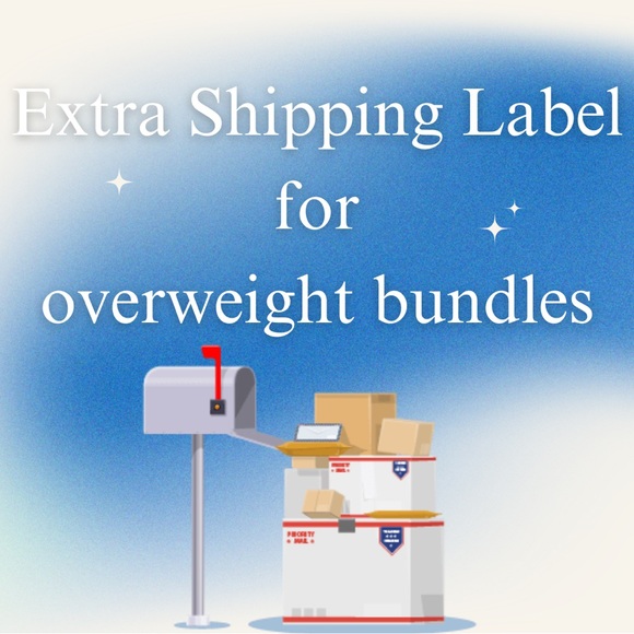 Other | Extra Shipping Label | Poshmark
